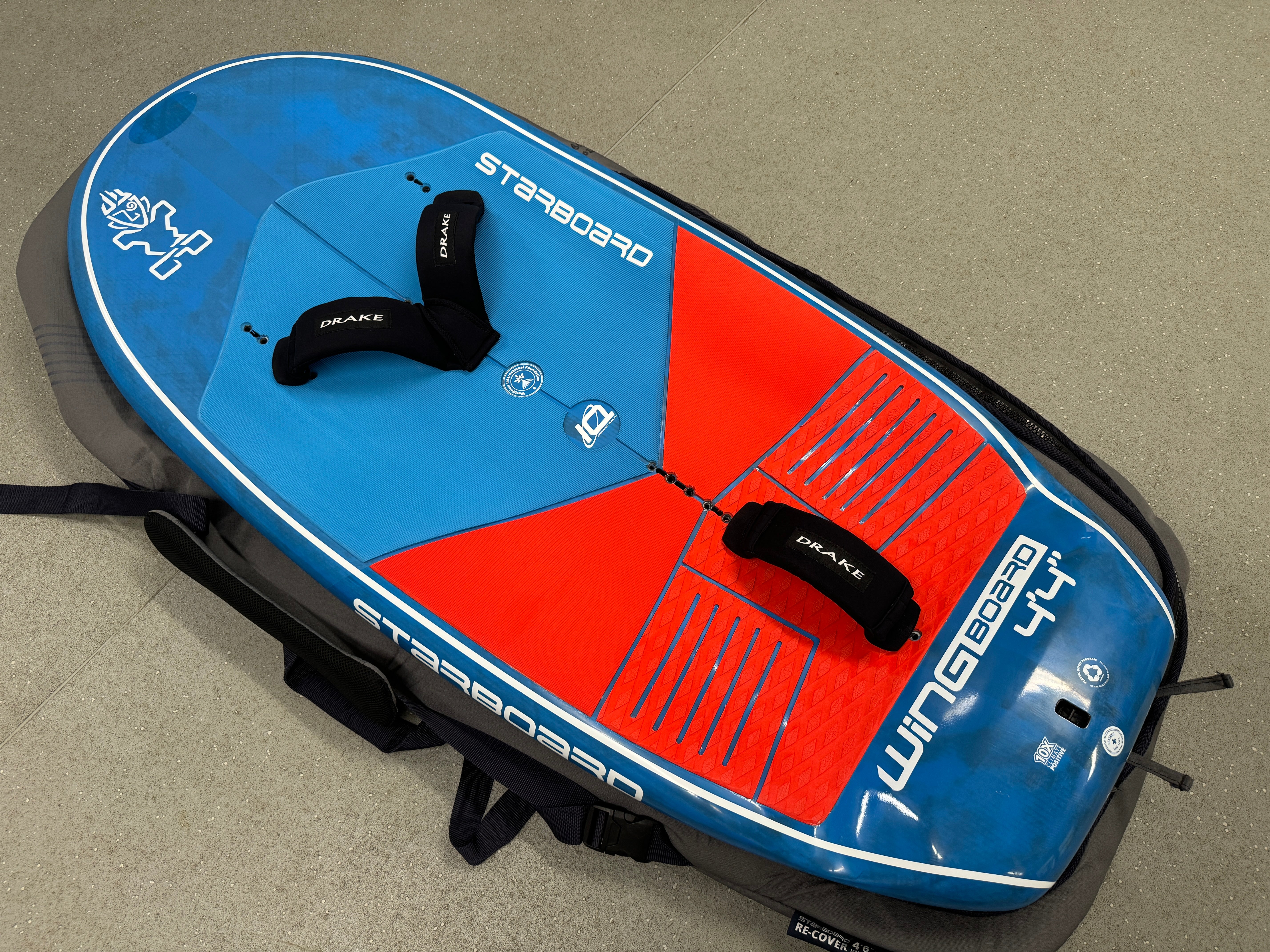 Starboard Wingboard 4'4" x 24.5" Blue Carbon 50 litre 2024 - USED ...